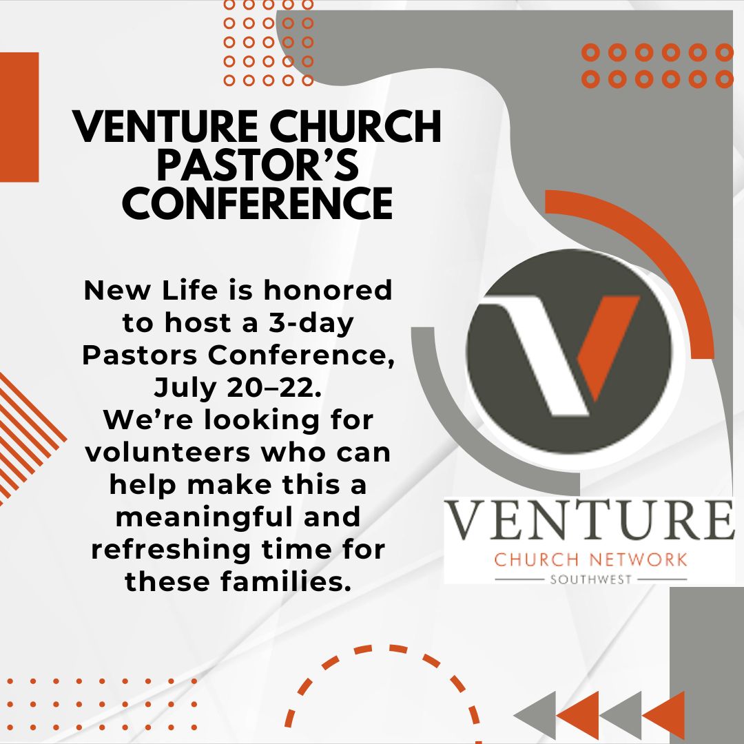 Venture Church Network Pastor's Conference - New Life Bible Fellowship
